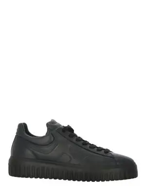 Hogan Quilted Low-top Sneakers - Black
