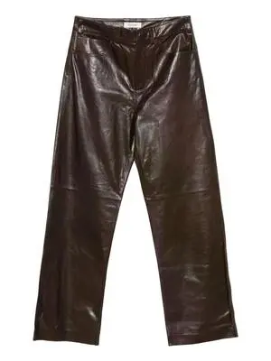 ENTIRE STUDIOS Belt-loops Trousers - Brown