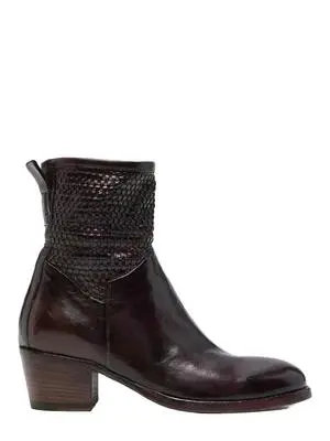 KING TARTUFOLI SHOES 45mm Leather Ankle Boots - Brown
