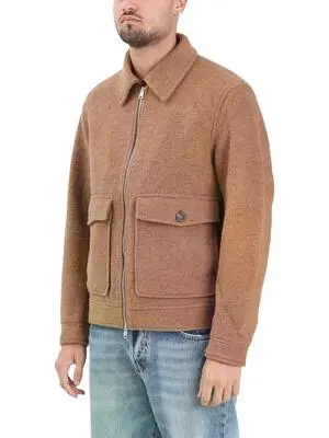 SELECTED Jakob Wool Jacket - Brown