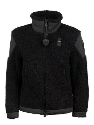 BLAUER. Hazelwood Zip Fleece Coat - Black
