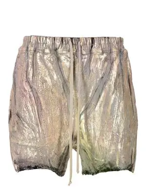 Rick Owens Drawstring Short - Gold