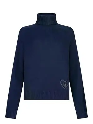 Liu Jo Turtleneck Sweater - Blue