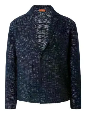 Missoni Textured Single-breasted Blazer - Blue