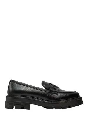 Liu Jo Logo-plaque Loafers - Black