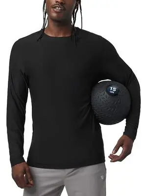 Vuori Strato Long Sleeve Tech Tee Black