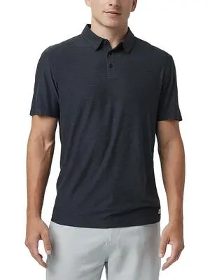 Vuori Strato Tech Polo Shirt - Charcoal Heather