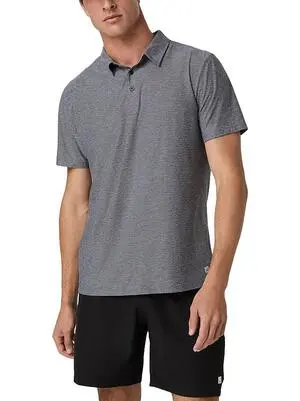 Vuori Strato Tech Polo Shirt - Heather Grey