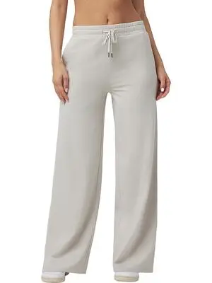 Vuori Wide Leg Pants - Ecru