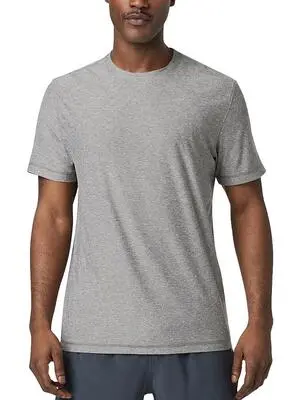 Vuori Strato Short Sleeve Tech Tee Grey