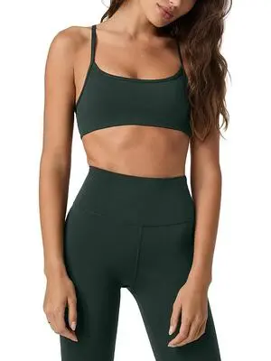 Vuori Allthefeels Sports Bra - Evergreen