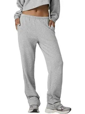 Vuori Straight Leg Sweatpants - Light Grey