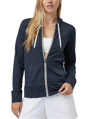 Vuori Halo Zippered Hoodie Midnight Heather