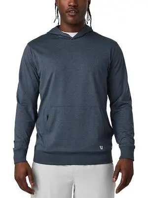 Vuori Athletic Fit Hoodie - Azure