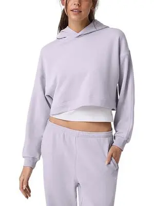 Vuori Sedona Cropped Hoodie Lavender