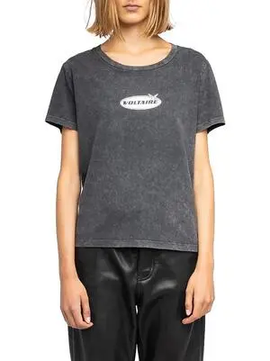 Zadig&Voltaire Alys Tee - Black