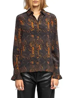 Zadig&Voltaire Thely Silk Shirt - Black