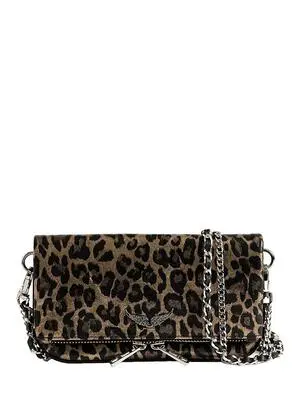 Zadig&Voltaire Rock Nano Clutch - Silver