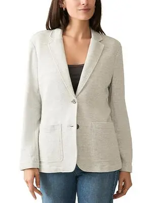 Faherty Brand Inlet Blazer Heather Grey