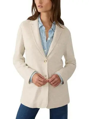Faherty Brand Inlet Blazer Oatmeal Melange