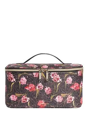 Ted Baker London Tulby Printed Large Makeup Bag - Black