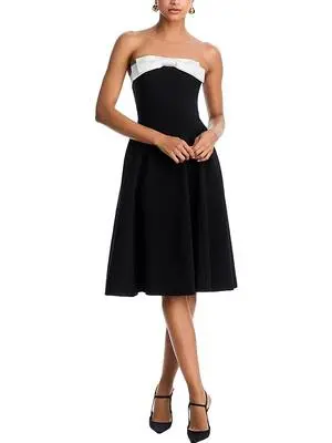 WAYF Dion Strapless Dress