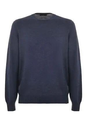 FAY Sweater Blu Melange