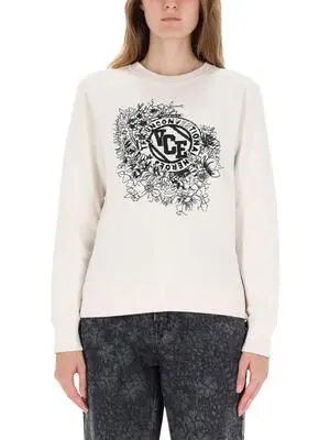 GOLDEN GOOSE Embroidered Sweatshirt - White