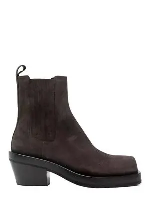 Agl Square-toe Boots - Brown