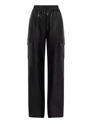 NICHOLAS Edwina Cargo Trousers - Black