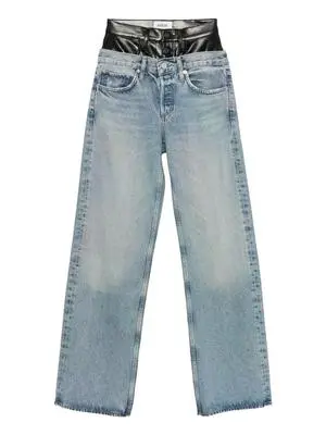 AGOLDE Elson Straight-leg Jeans - Blue