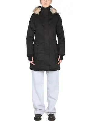 NOBIS Hooded Parka Coat - Black