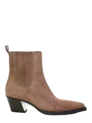 3.1 Phillip Lim Downtown 60mm Suede Boots - Brown
