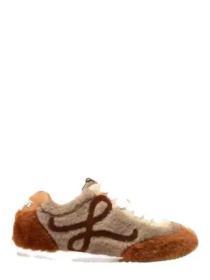 Loewe Logo-plaque Sneakers - Brown