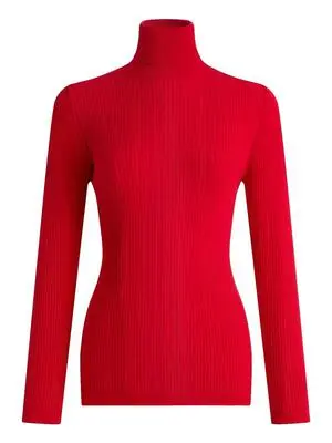 Fusalp Ancelle Ribbed-knit Sweater - Red
