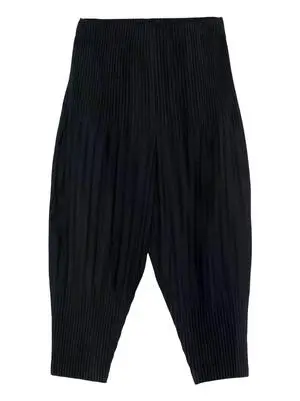 Issey Miyake Plissé Trousers - Blue