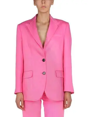 MSGM Single-breasted Blazer - Pink