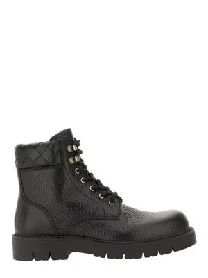 Bottega Veneta Lace-up Boots - Black