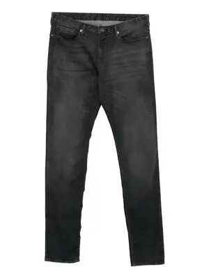 Emporio Armani Five-pocket Trousers - Black