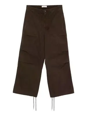 ENTIRE STUDIOS Drawstring Cargo Trousers - Brown