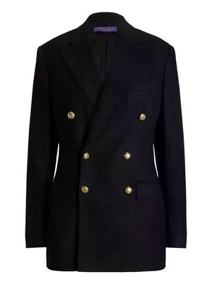 Ralph Lauren Double-breasted Blazer - Black