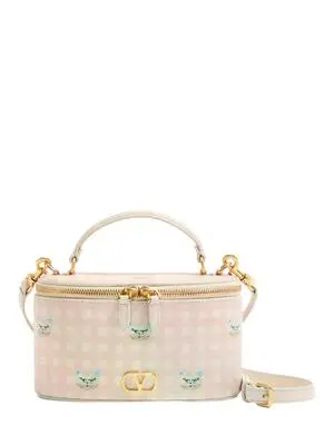 Valentino Garavani Vlogo Signature Vanity Bag - Pink