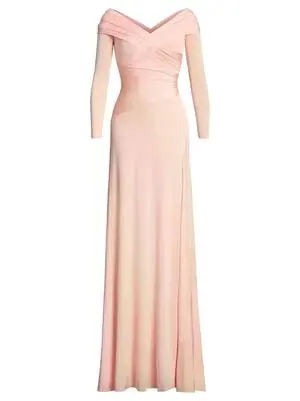 Ralph Lauren Long-sleeve Maxi Dress - Pink