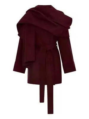 NICHOLAS Sandy Belted Coat Red