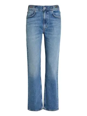 Citizens Of Humanity Blaine Horsebit Slim Straight-leg Jeans - Indigo