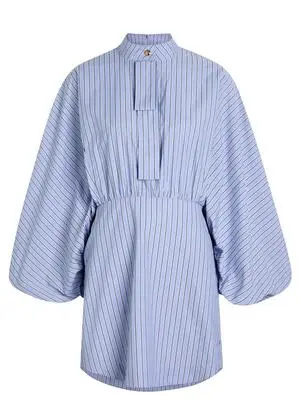 Zimmermann Striped Mini Shirt Dress - Multicoloured 1