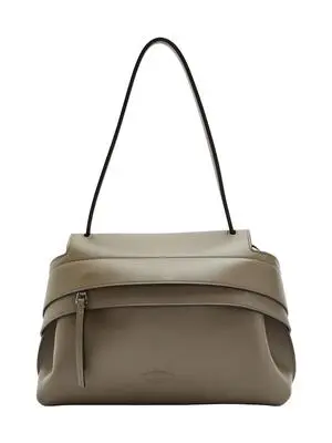 TOD'S Leather Tote Bag - Green