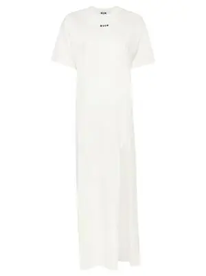MSGM Maxi Short-Sleeve Dress