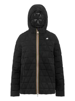 K-WAY Madlaine Quilted Jacket - Black