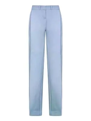 Coperni Pressed-crease Trousers - Blue